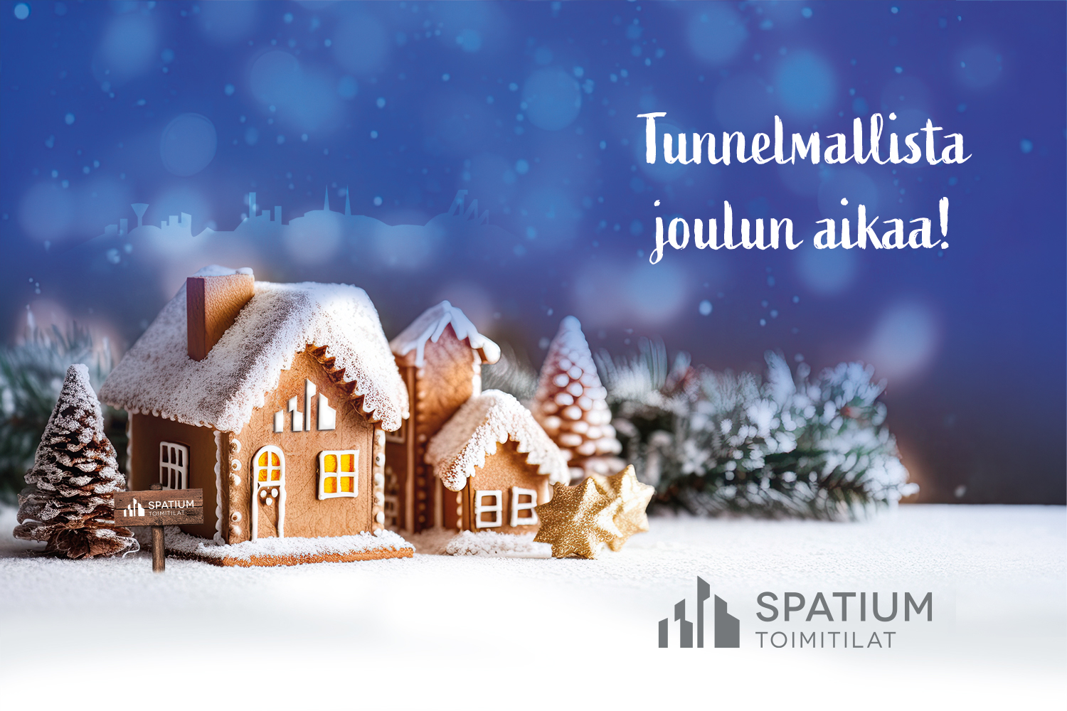 Toivotamme kaikille hyvää joulun aikaa! | Spatium Toimitilat Oy